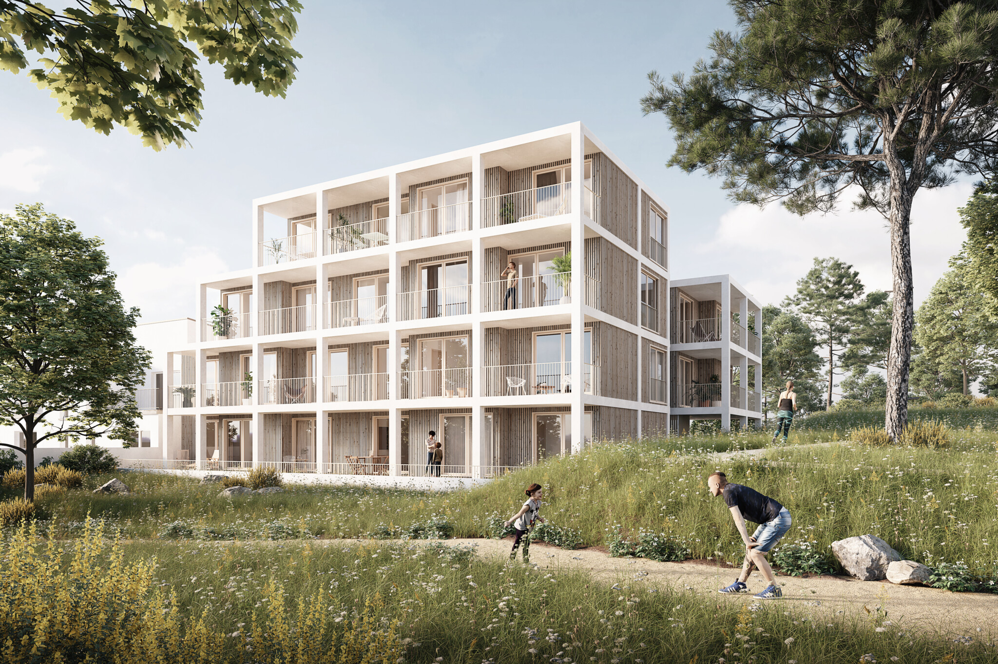 ATELIER CONFLUENCE ARCHITECTURE — Logements intergénérationnels