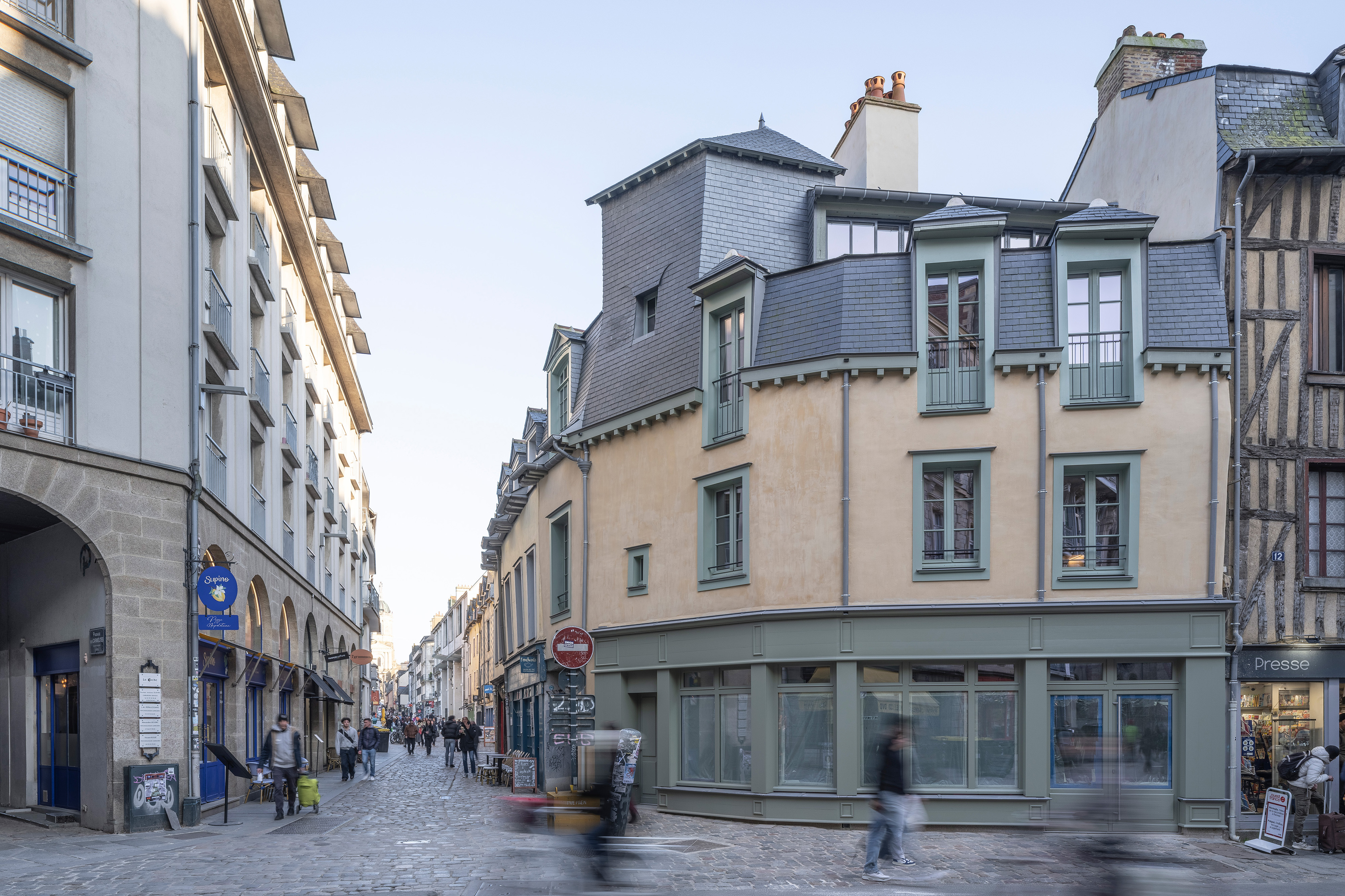 ATELIER CONFLUENCE ARCHITECTURE — Réhabilitation complète d’un immeuble ...